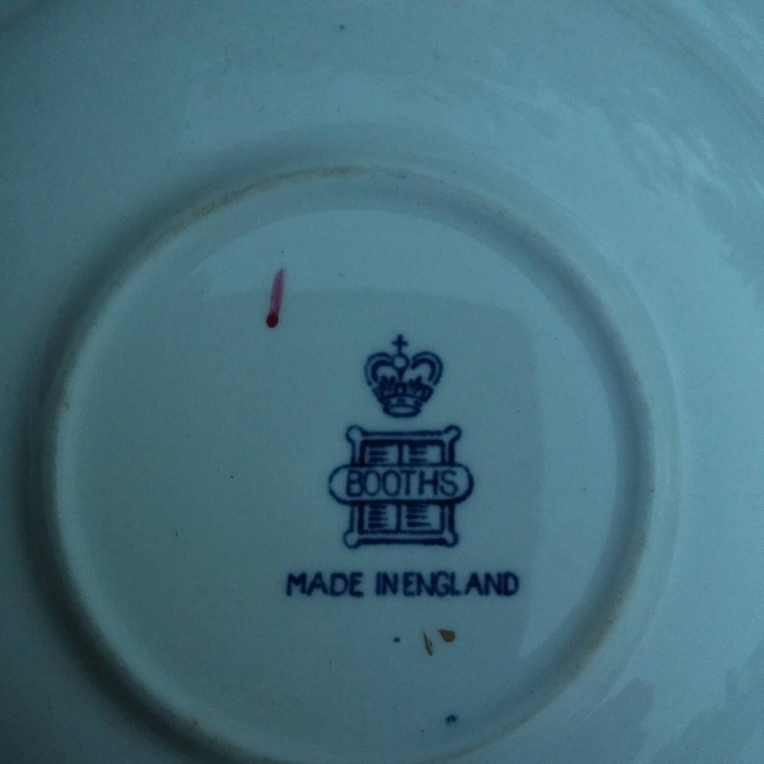 Rare 26 Piece Booths Fish Bone Tea Set 104 Years Old. Print 8093 - Etsy