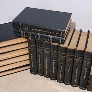 16 Antique Atlanic Digest Law Books - Etsy