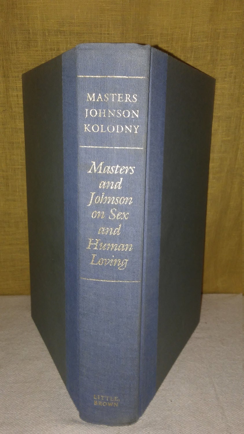 1986 First Edition of Masters and Johnson on Sex and Human Loving - Etsy