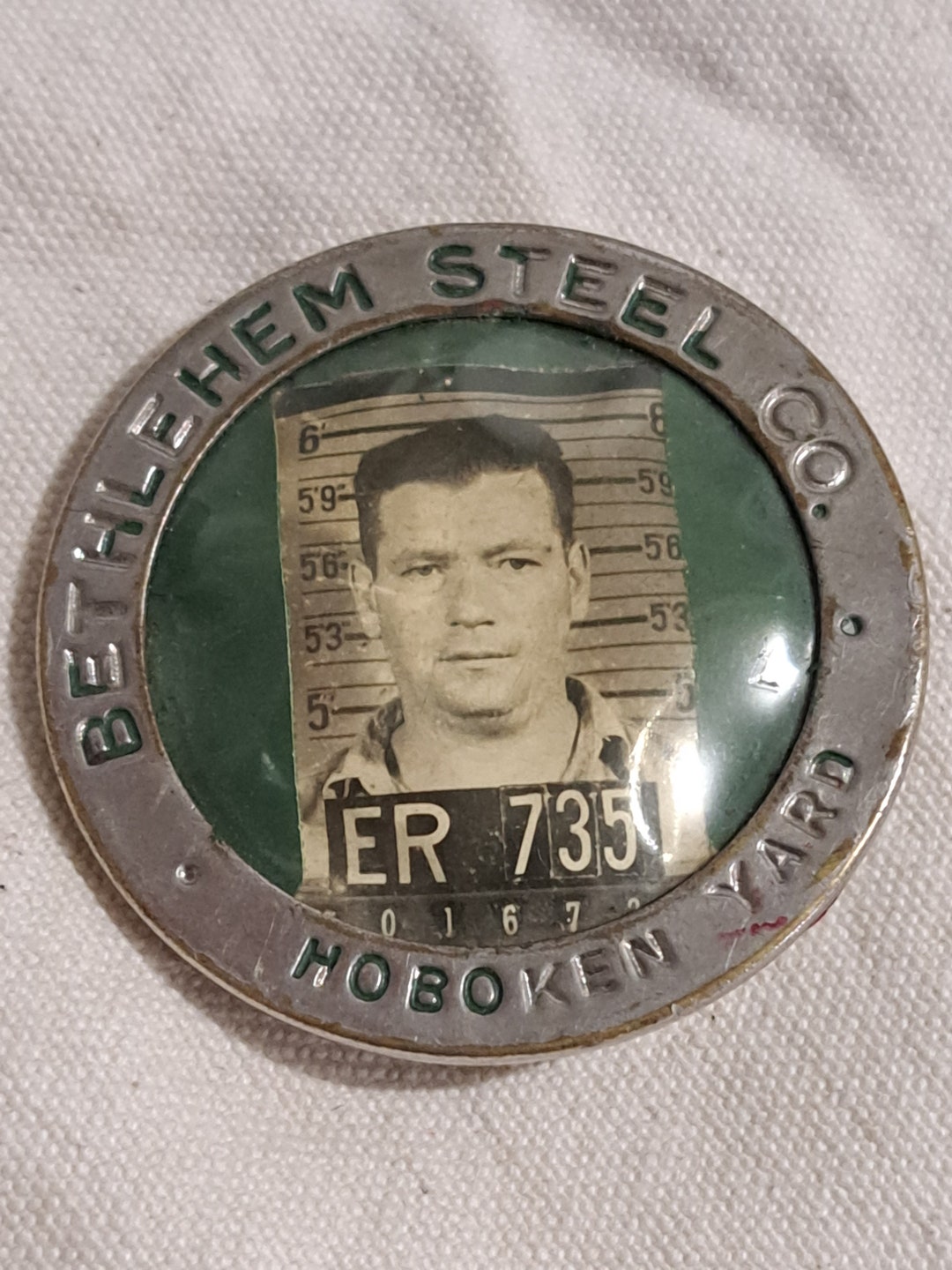 1940s Bethlehem Steel Co Employee Badge - Etsy