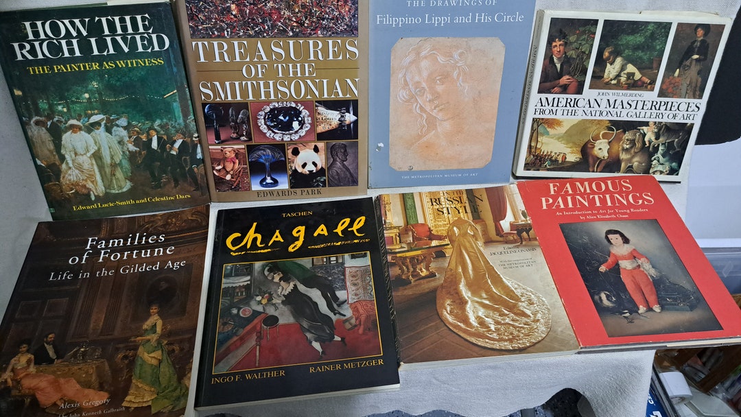 Collection of 8 Beautiful Coffee Table Art Books - Etsy