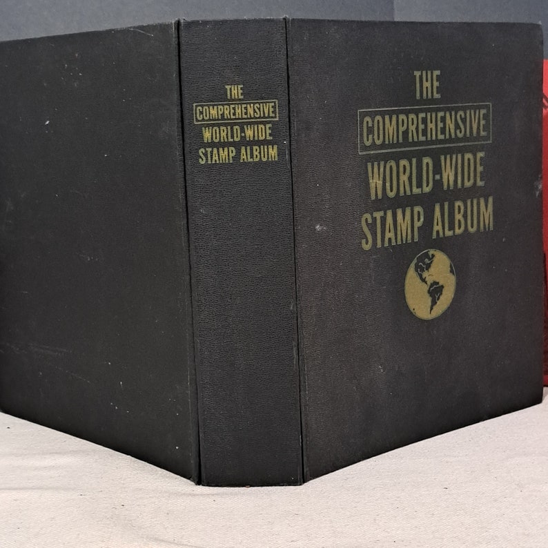 4 Antique World Postage Stamp Collection Albums - Etsy