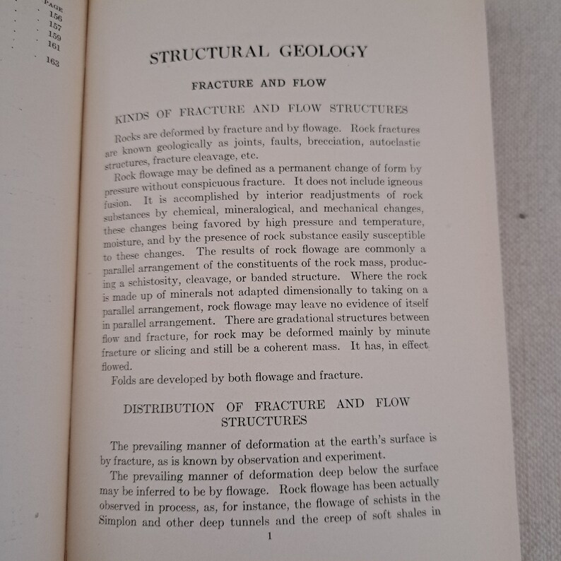 1913 First Edition Structual Geology by Charles Keneth Leith - Etsy
