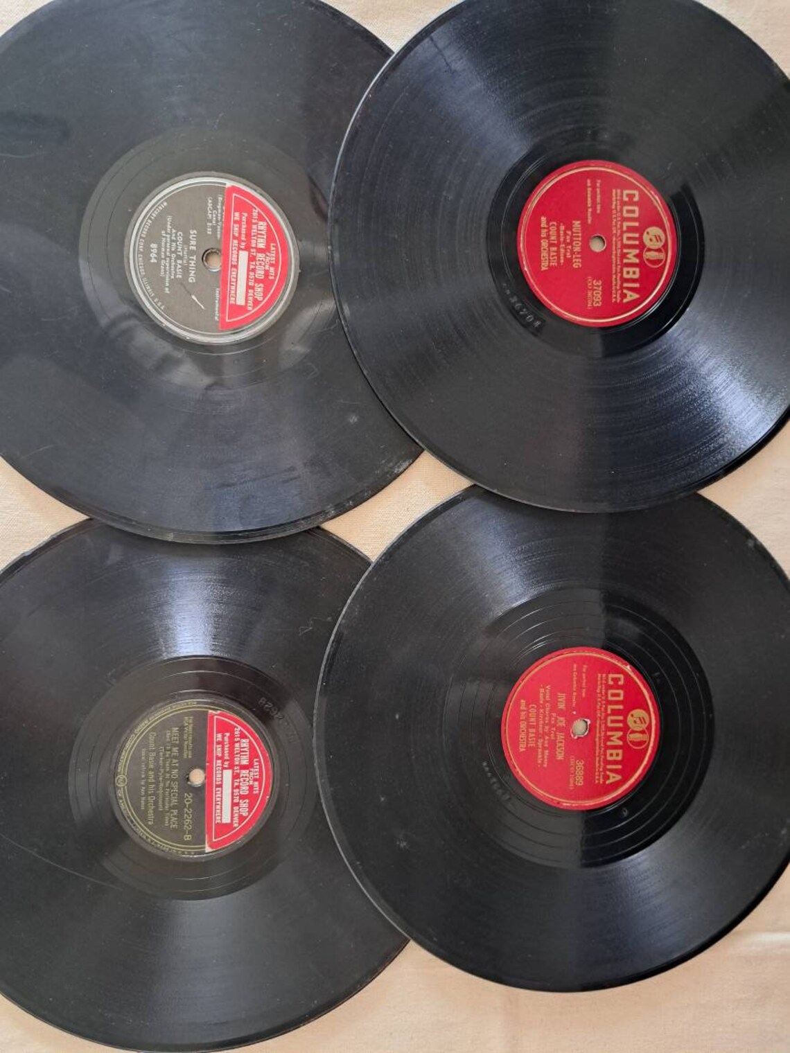 Collection of 17 Count Basie 78 Rpm Records and Box Set - Etsy
