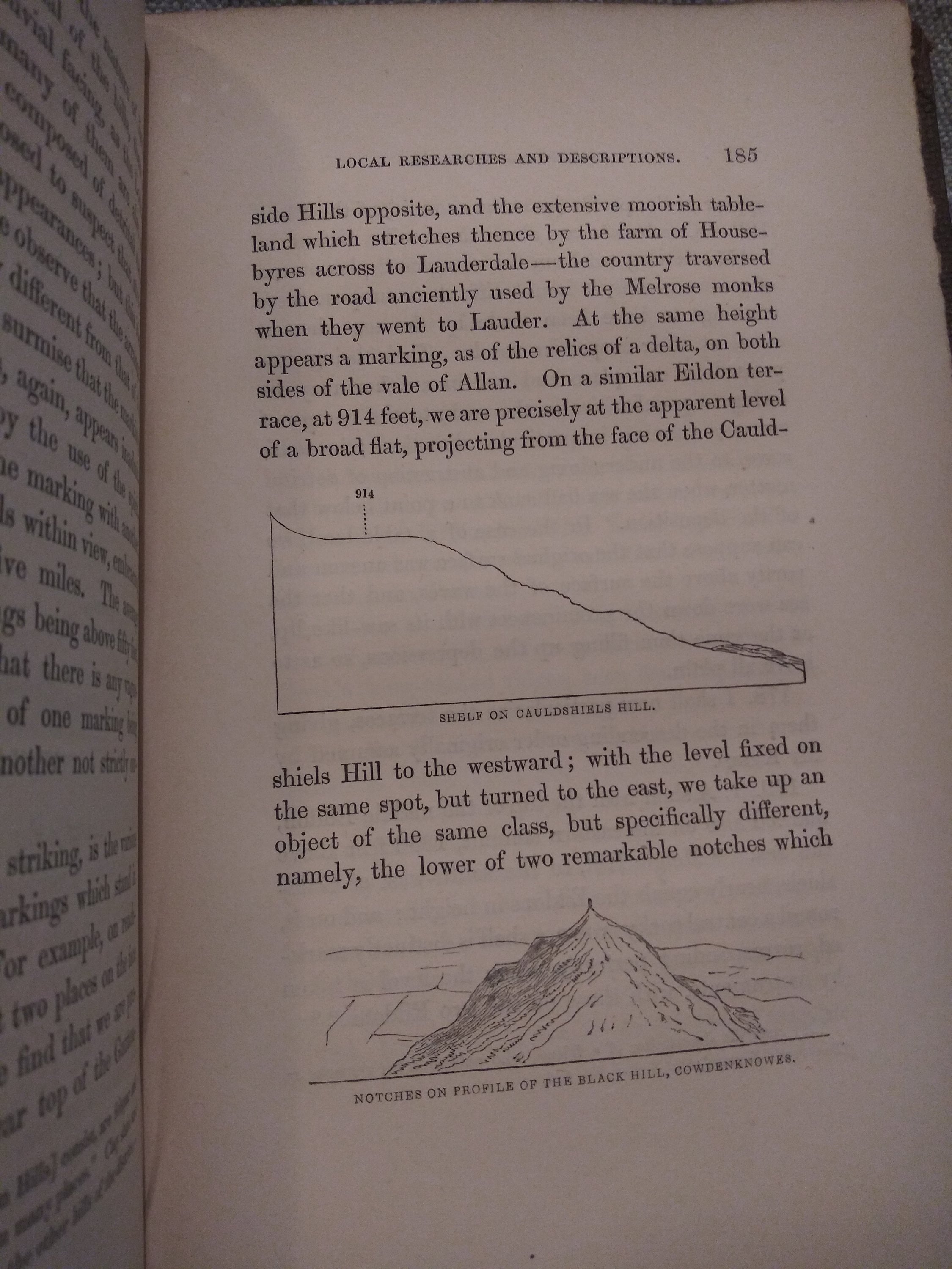 First edition 1848 Ancient Sea-Margins by Robert Chambers | Etsy