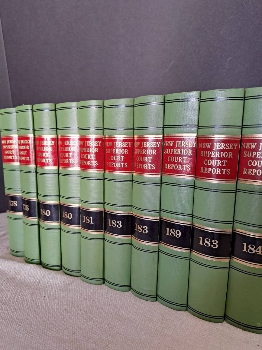 Collection of 10 Antique Law Books S19 - Etsy