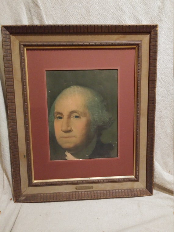 1932 Bicentennial Commissioned George Washington Framed - Etsy