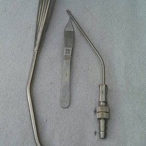 7 Piece Set of Miltex Surgical Tools - Etsy