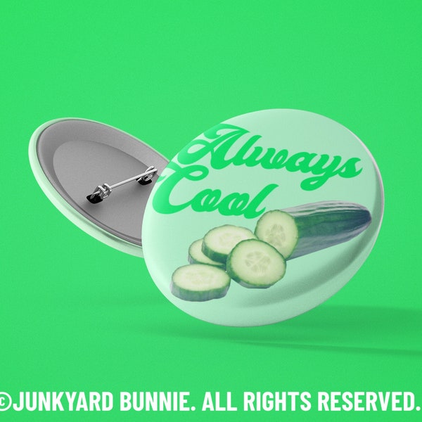 Cool as a Cucumber - Etsy