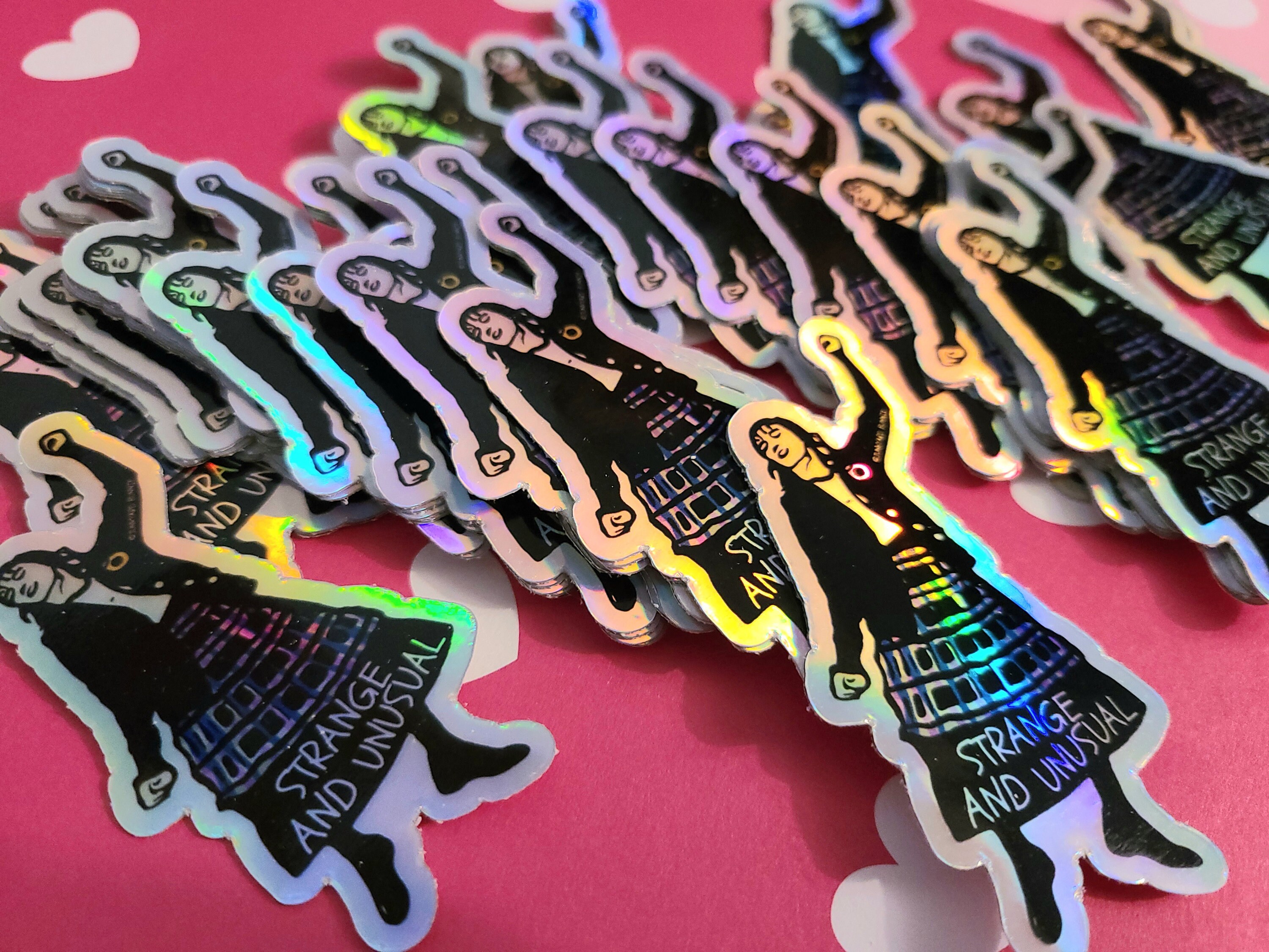 Holographic Lydia Sticker 80s 90s Stickers Funny Stickers | Etsy