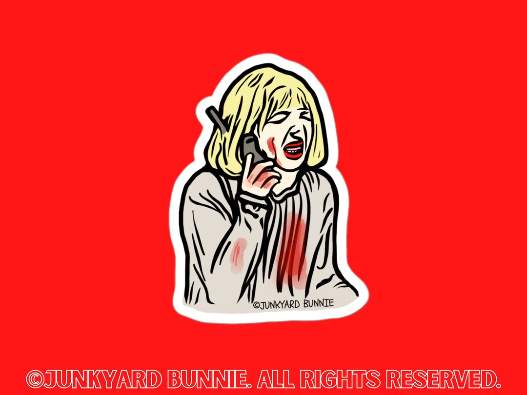 Horror Sticker Funny Sticker Horror Art Horror - Etsy