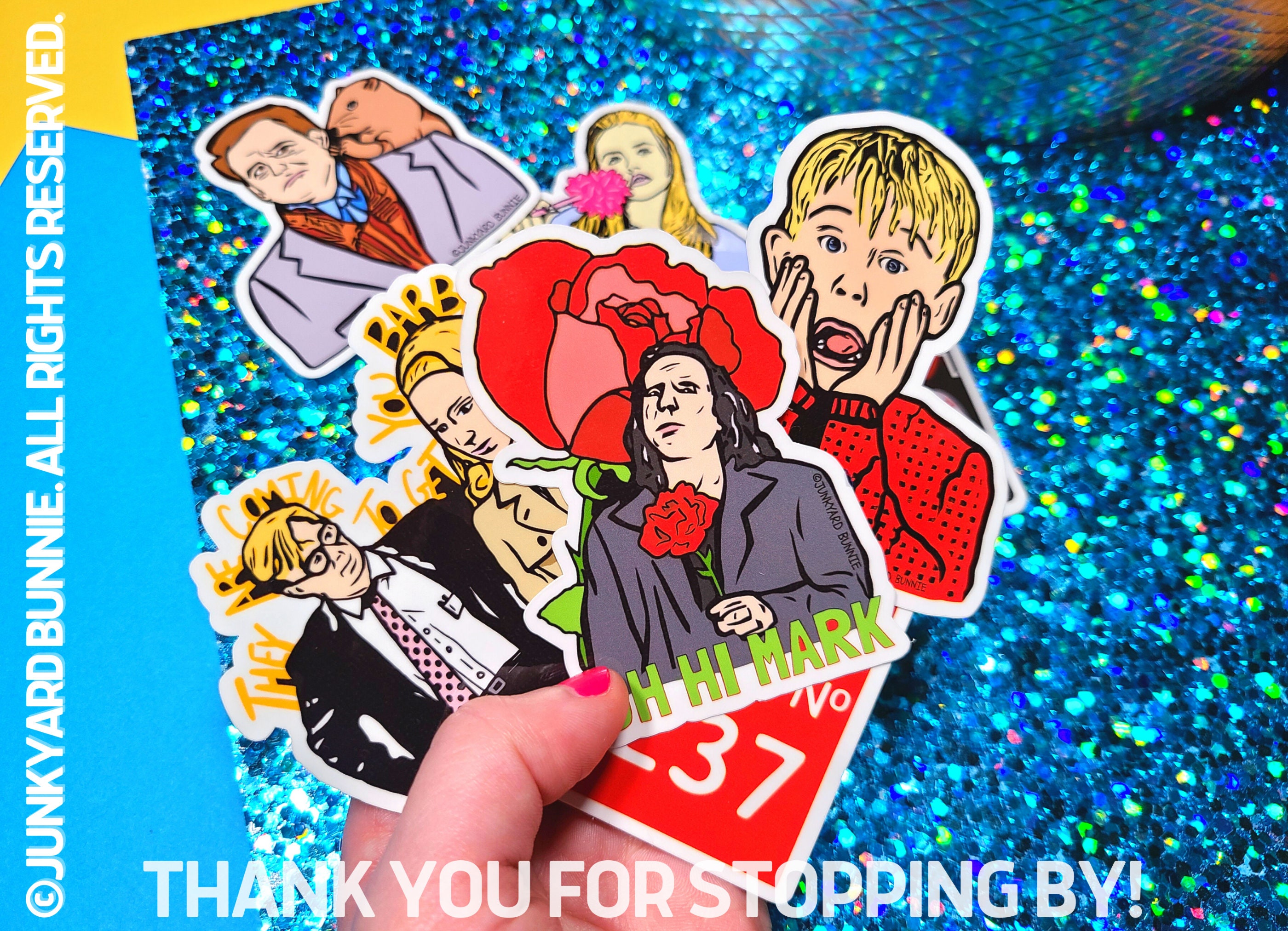 Lydia Sticker Fantasy Art Sticker Horror Sticker Cute - Etsy