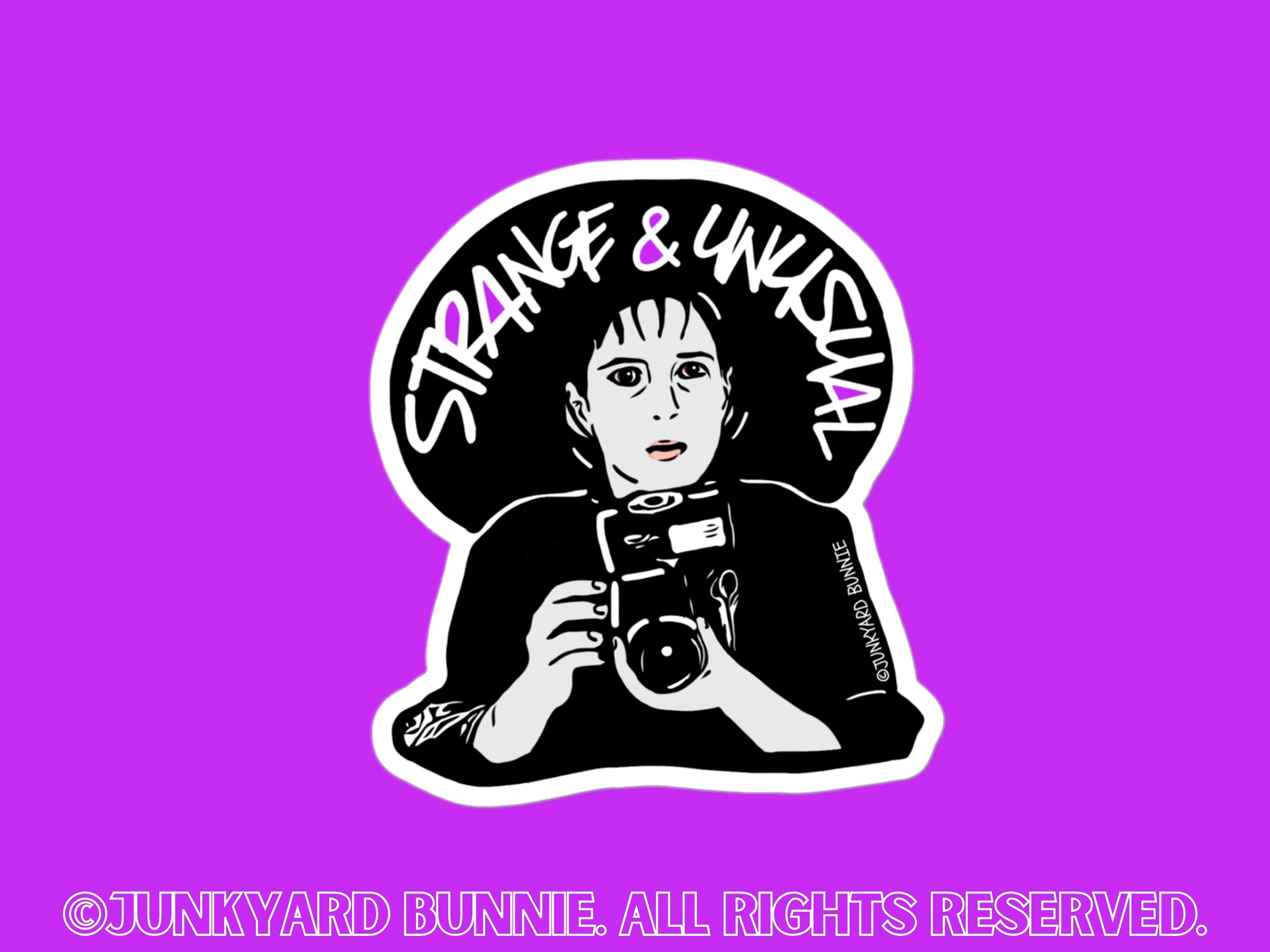 Lydia Sticker Fantasy Art Sticker Horror Sticker Cute - Etsy