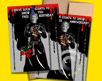 Creepy 'your Birthday Will Be Legendary' Horror Birthday Card, Classic ...
