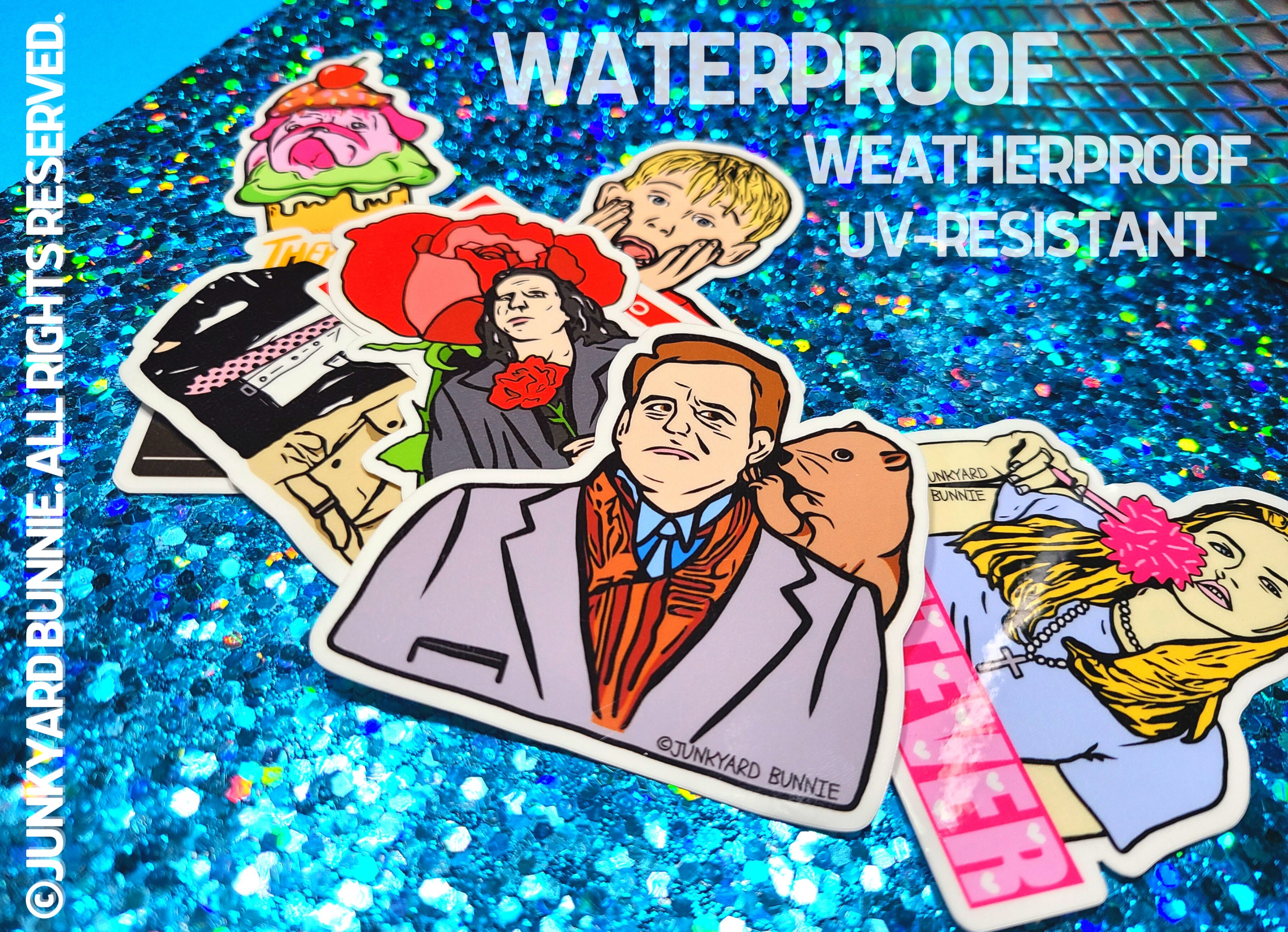 Horror sticker funny sticker horror art horror | Etsy