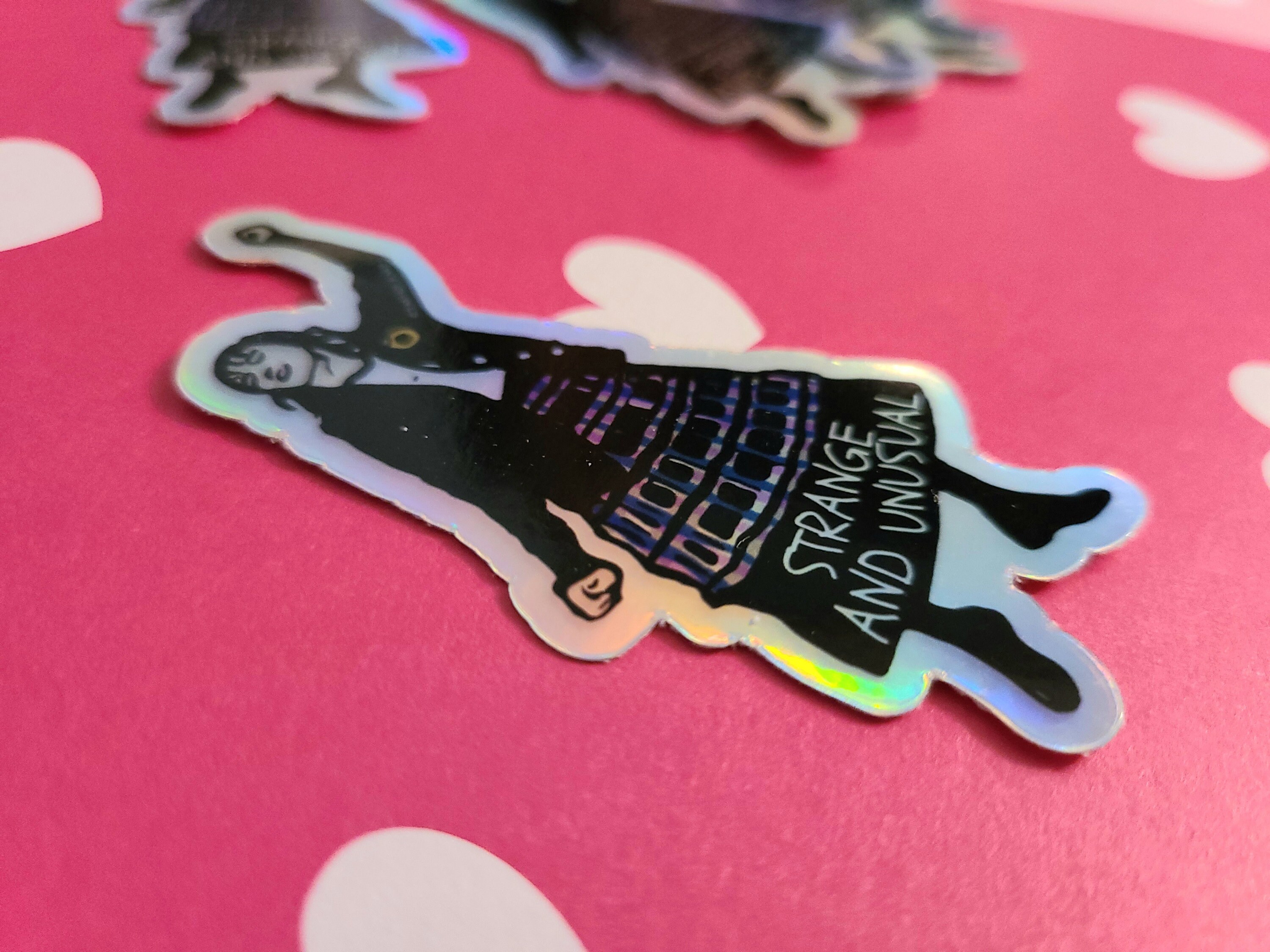 Holographic Lydia Sticker 80s 90s Stickers Funny Stickers | Etsy