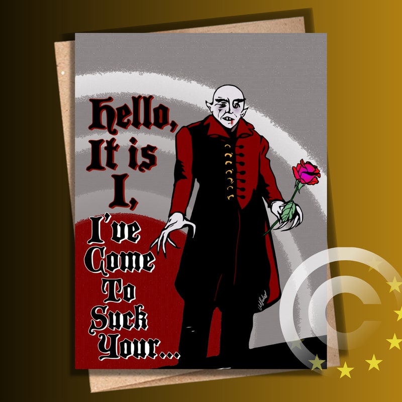 Vampire Cards - Etsy