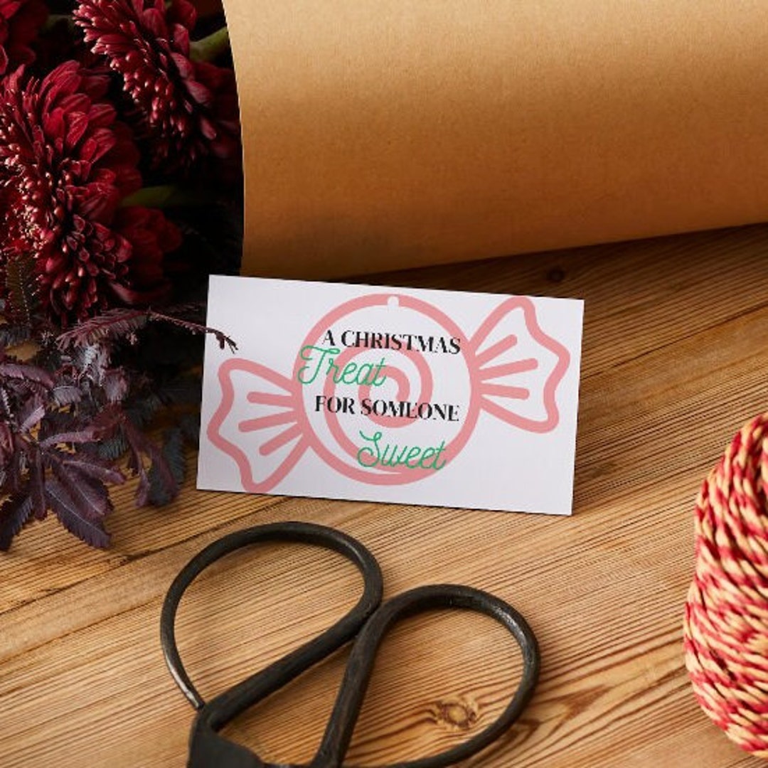 Customizable Cut-out Candy Gift Tag Printable & Adorable - Etsy