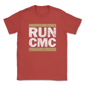 Christian Mccaffrey Tshirt | Run Cmc Shirt | San Francisco Football ...
