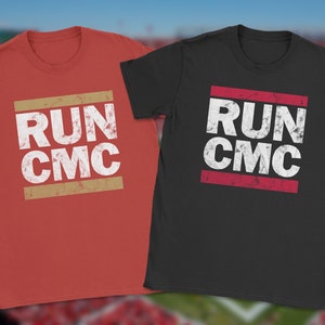 Christian Mccaffrey Tshirt | Run Cmc Shirt | San Francisco Football ...