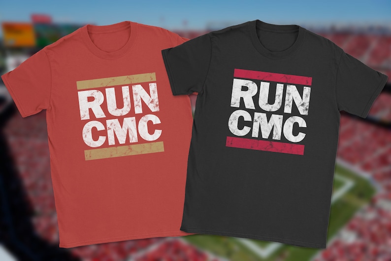 Christian Mccaffrey Tshirt Run Cmc Shirt San Francisco - Etsy