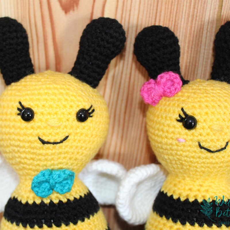 Crochet Bumble Bee - Etsy