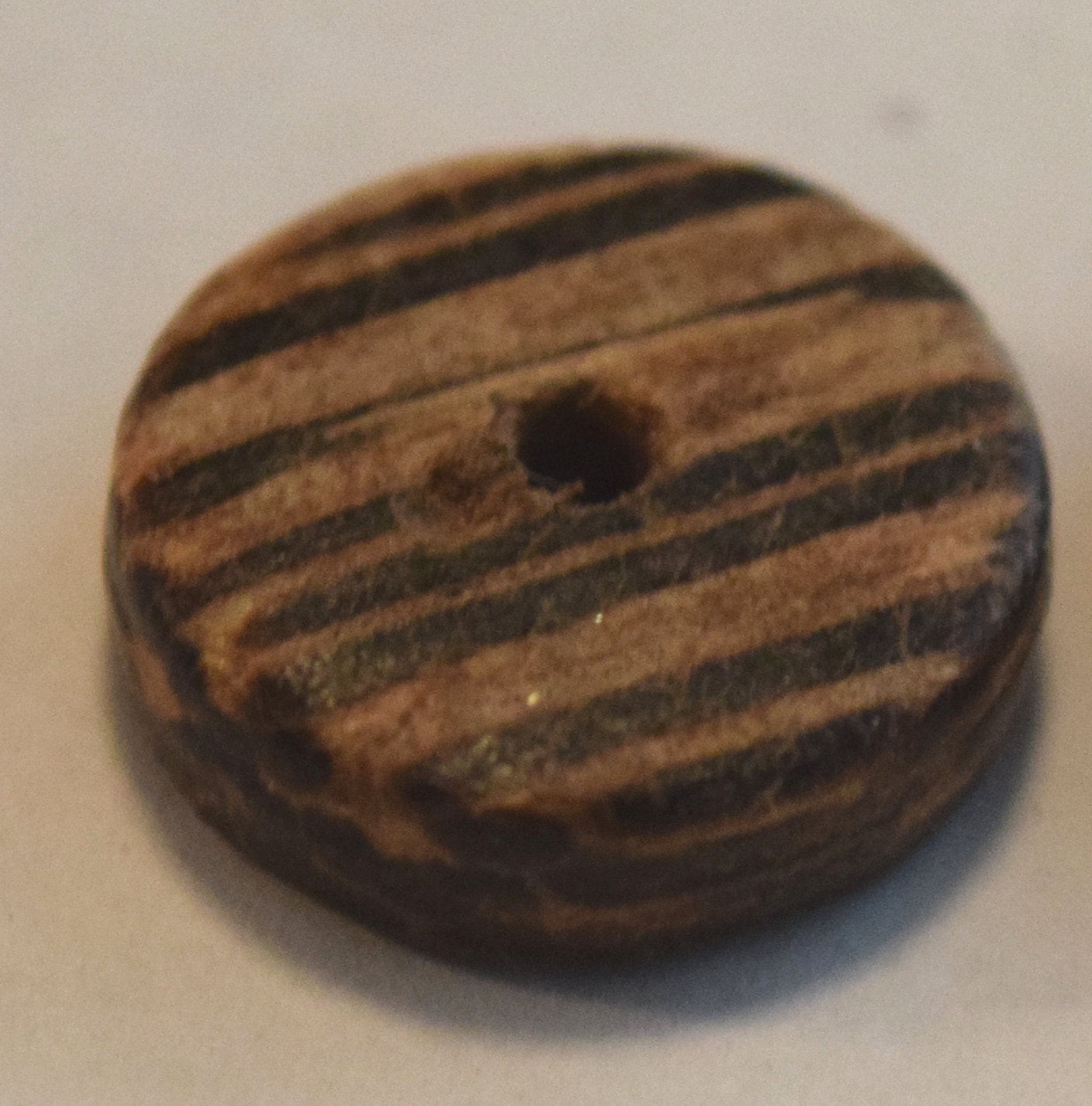 Natural Old Palmwood Wheel Beads, 13mm X 5mm, Patikan Rondelle, Dark ...