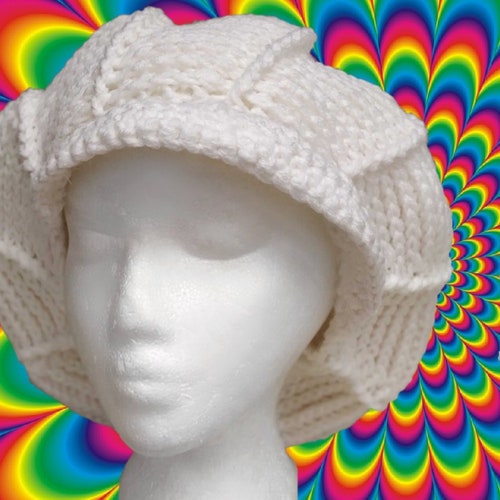 Funky Crochet Hat Pattern W/ Free Video Tutorial | Etsy