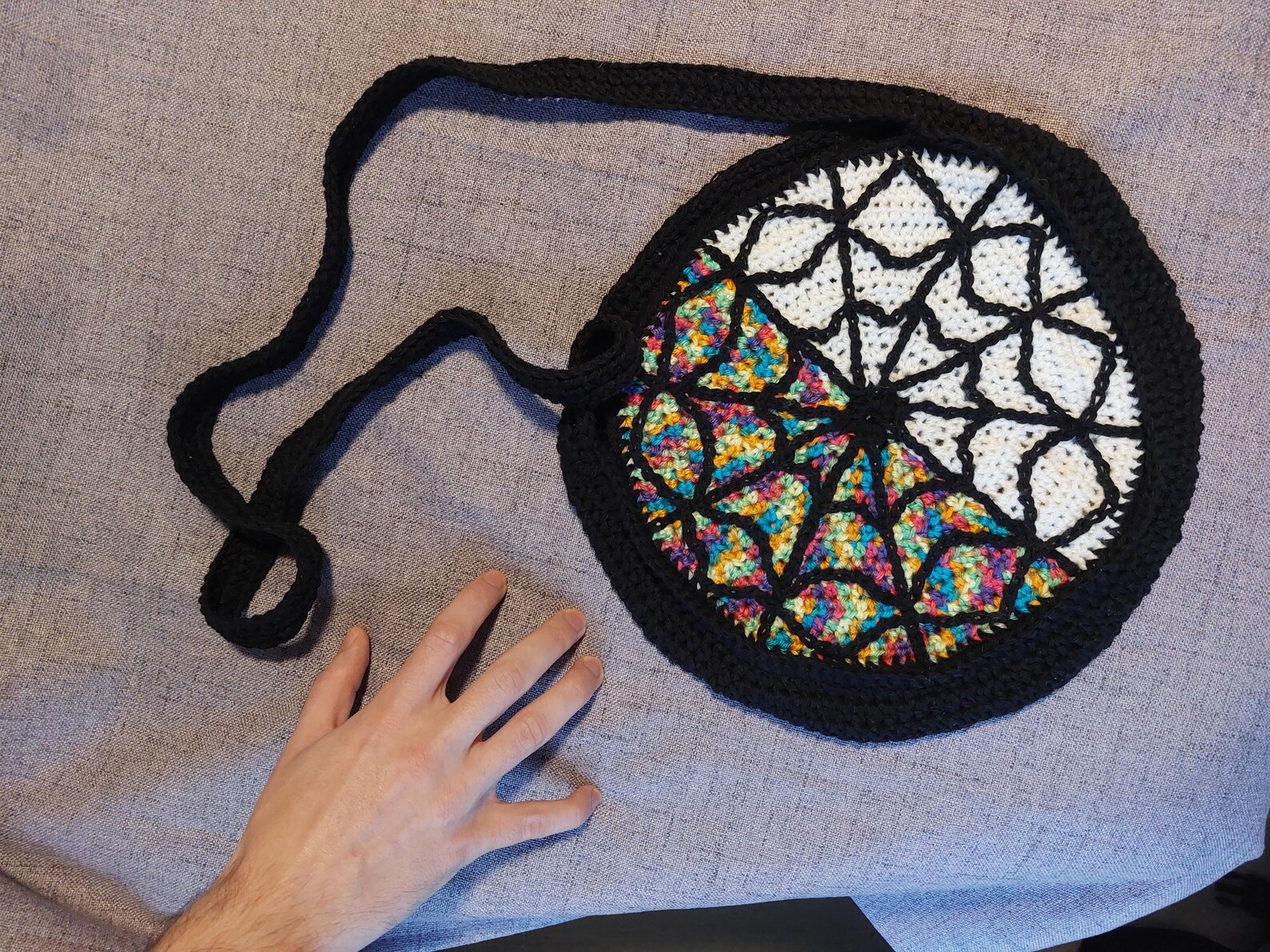Ophelia Round Bag Crochet Pattern – Wednesday Inspired Purse PDF - Etsy
