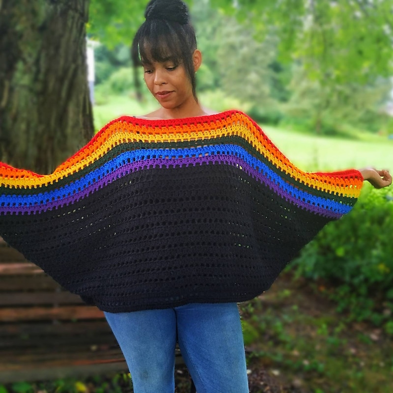 Batwing Shrug Crochet Pattern - Etsy