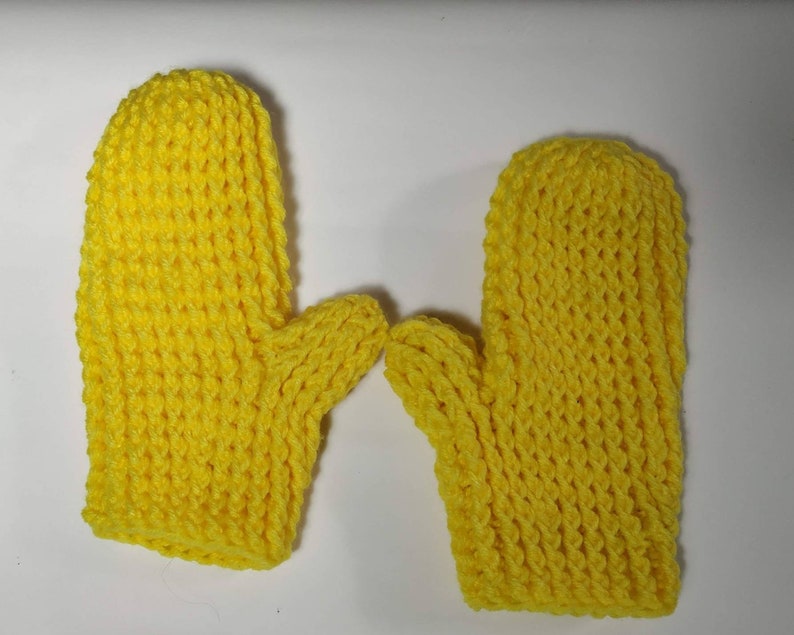 Crochet Mittens for Beginners Pattern. Adult Womens - Etsy