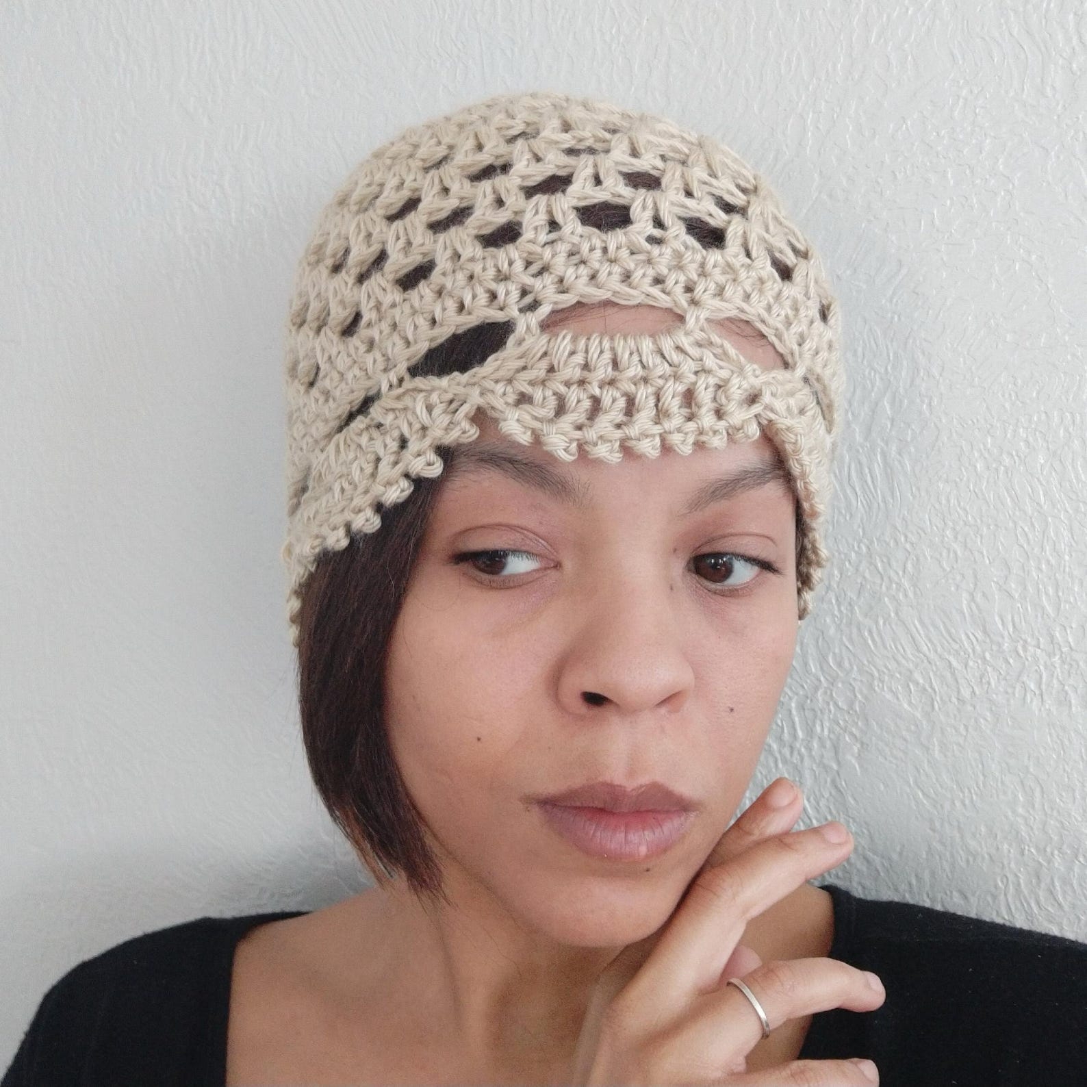 Crochet Hat Pattern - Vintage Inspired Crochet Juliet Cap - Etsy