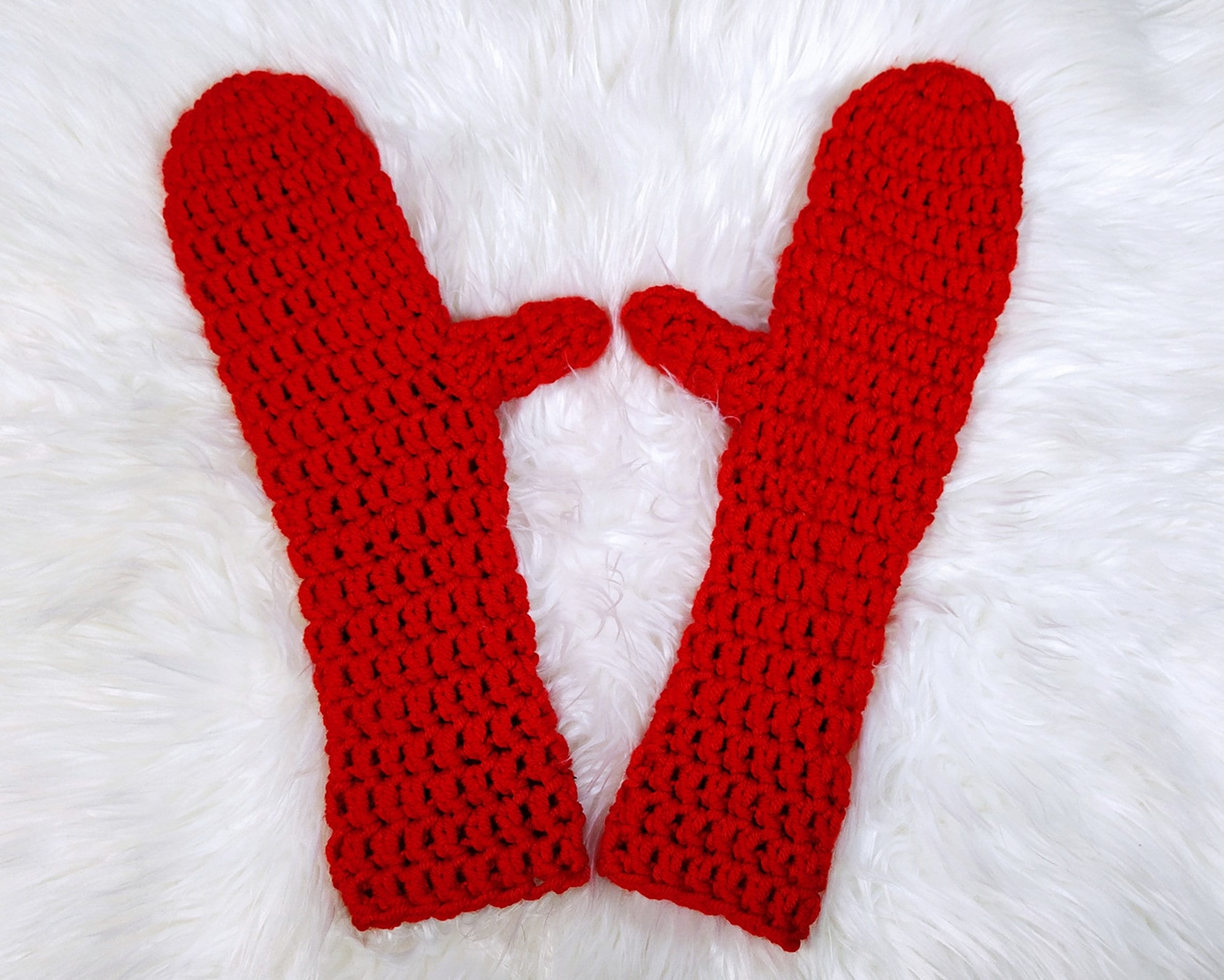 K.I.S.S. Crochet Mitten Pattern | Includes Free Video Tutorial /chunky ...