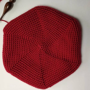 Crochet Raspberry Beret Pattern - Crochet Classic Beret - Etsy