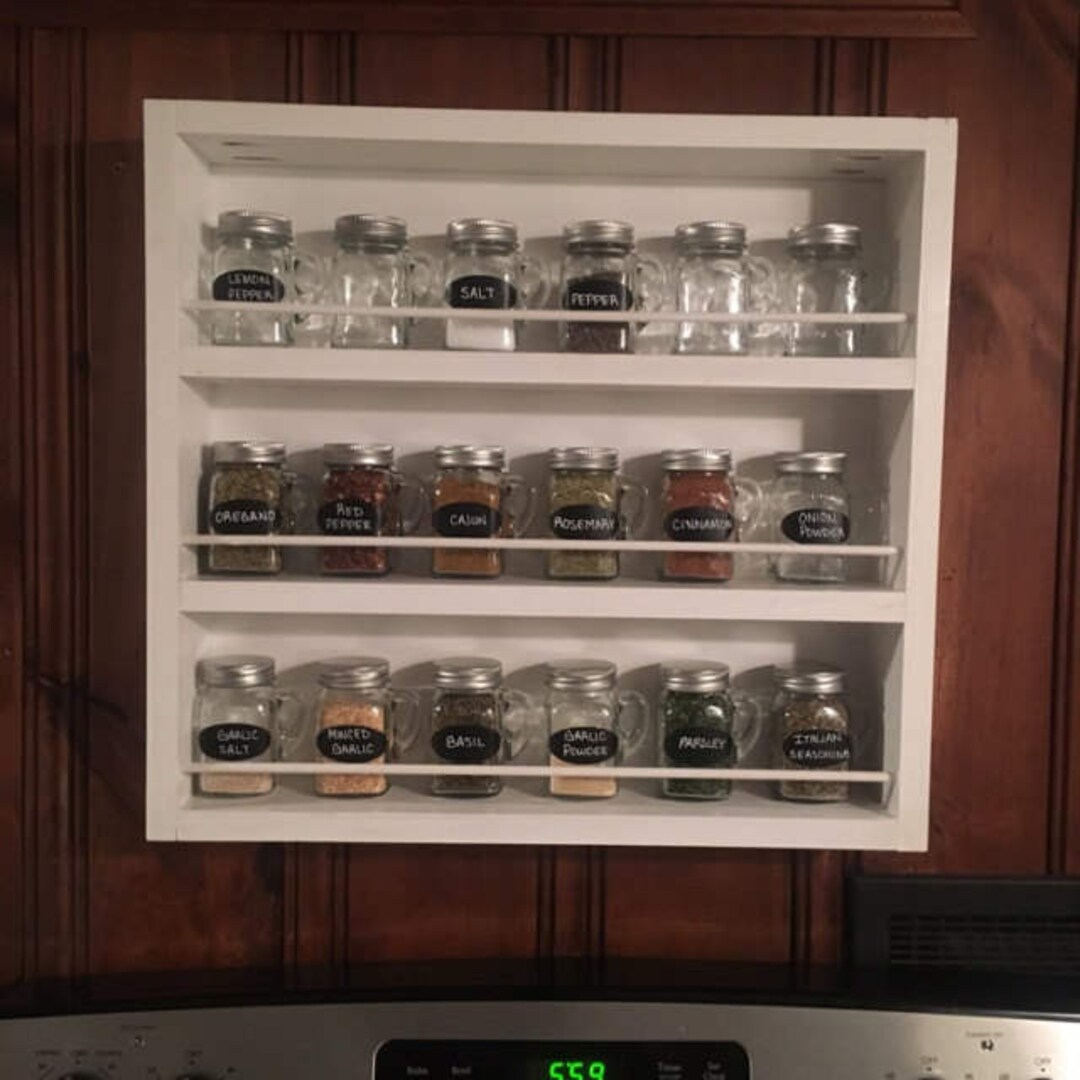 Custom Large Spice Rack - Etsy