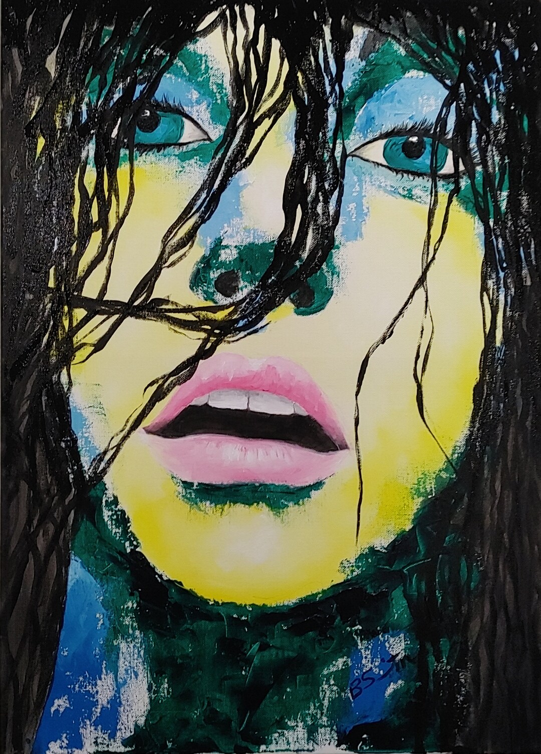 Girl Face F - Etsy