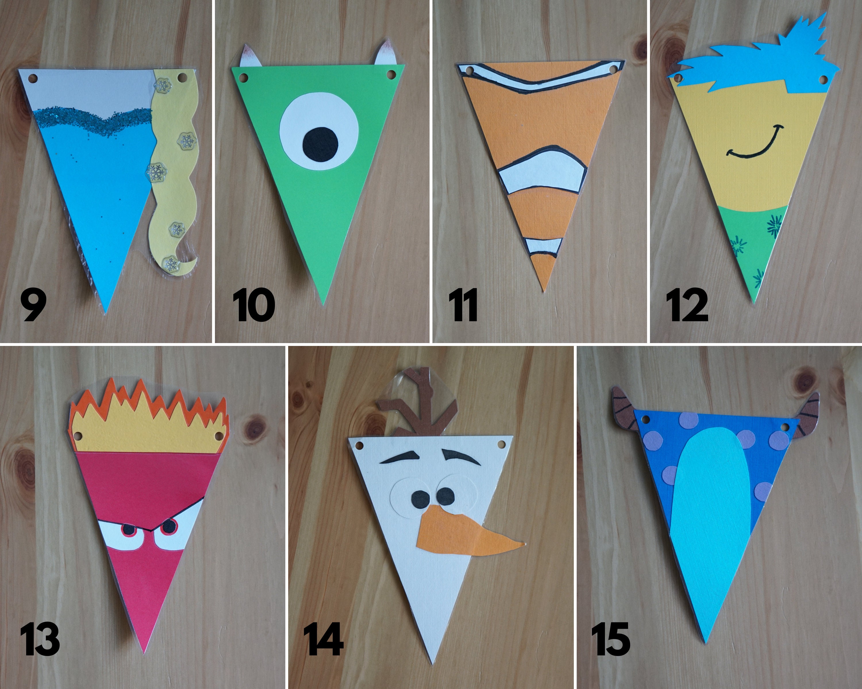 BULK SET Banderines Disney/Pixar - Etsy México