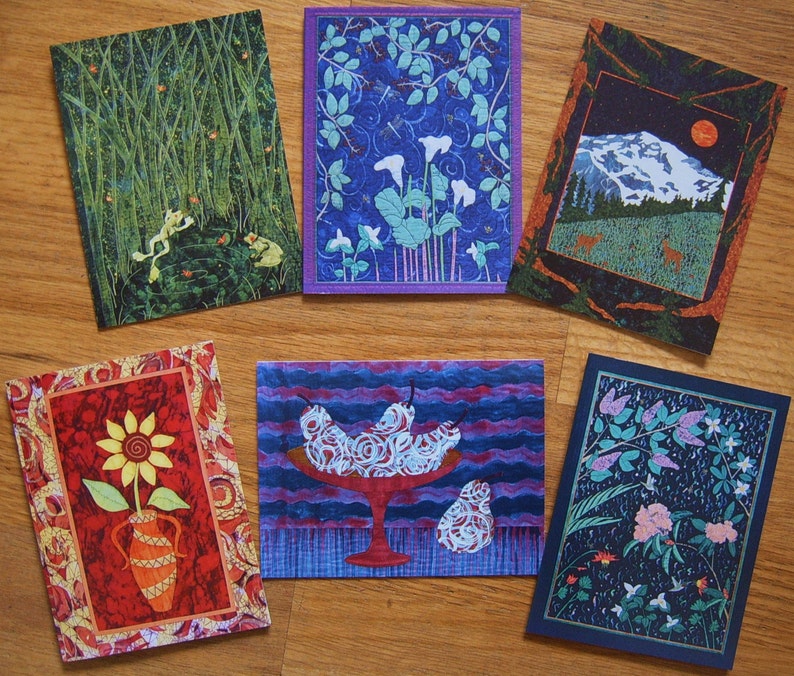 Boxed Note Cards, Set of 6, VARIETY - Etsy