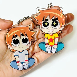 Scott Pilgrim Charm Keychain - Etsy
