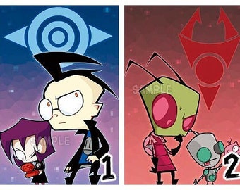 Invader Zim Wallpaper Gaz