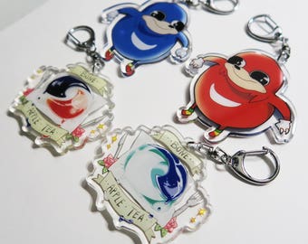 Knuckles keychain | Etsy