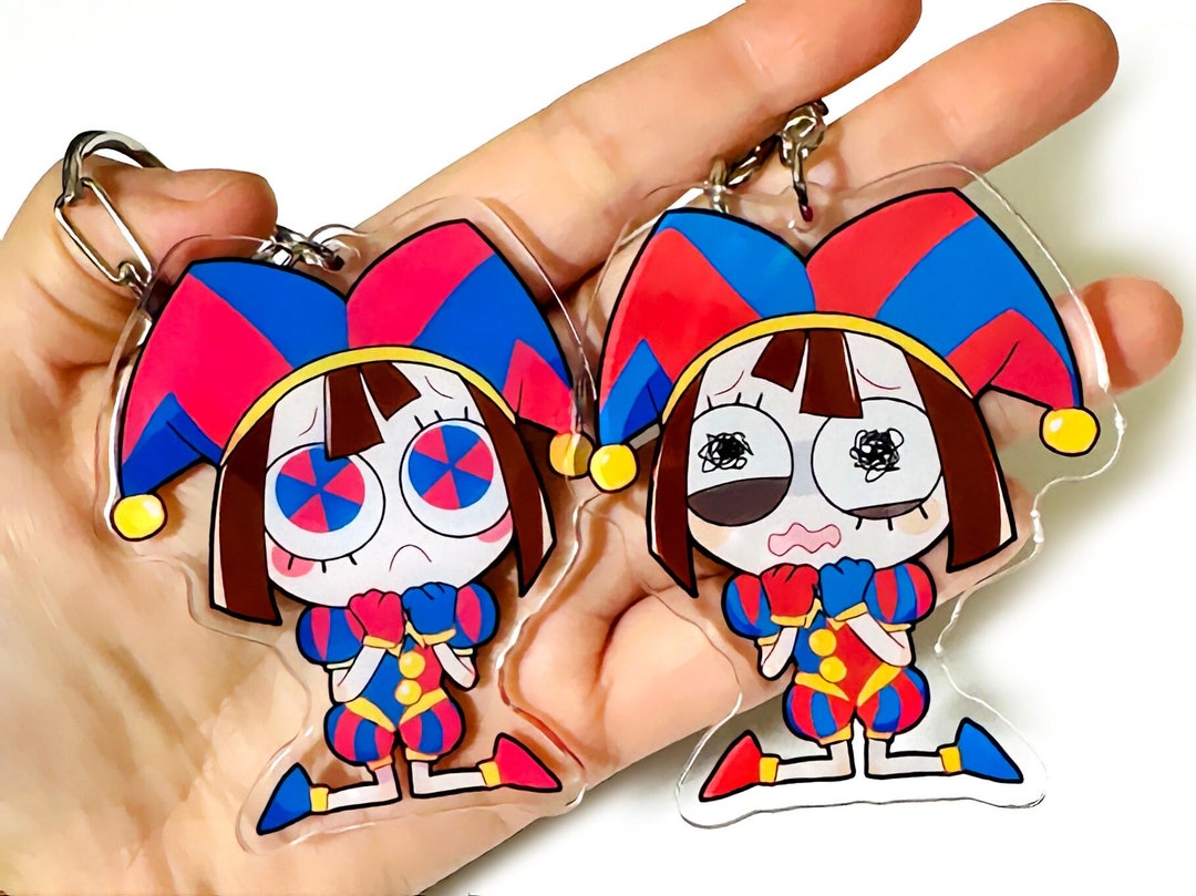 Pomni Keychain Charm - the Amazing Digital Circus - Etsy