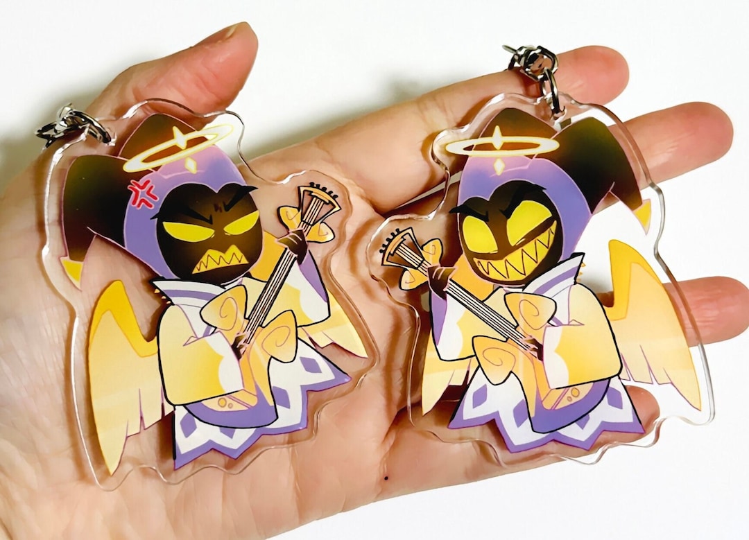 Adam - Hazbin Hotel Keychain - Cute Chibi Adam Charm - Etsy