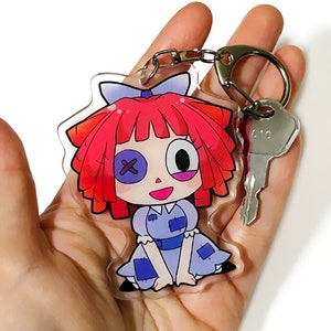 The Amazing Digital Circus Charms Keychains - Caine Gangle Jax Ragatha ...