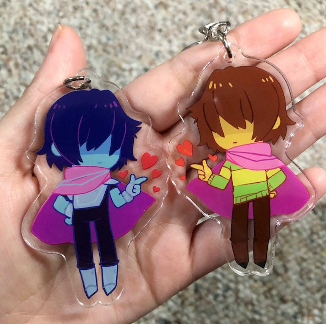 DELTARUNE - Kris Doublesided Keychain - Etsy