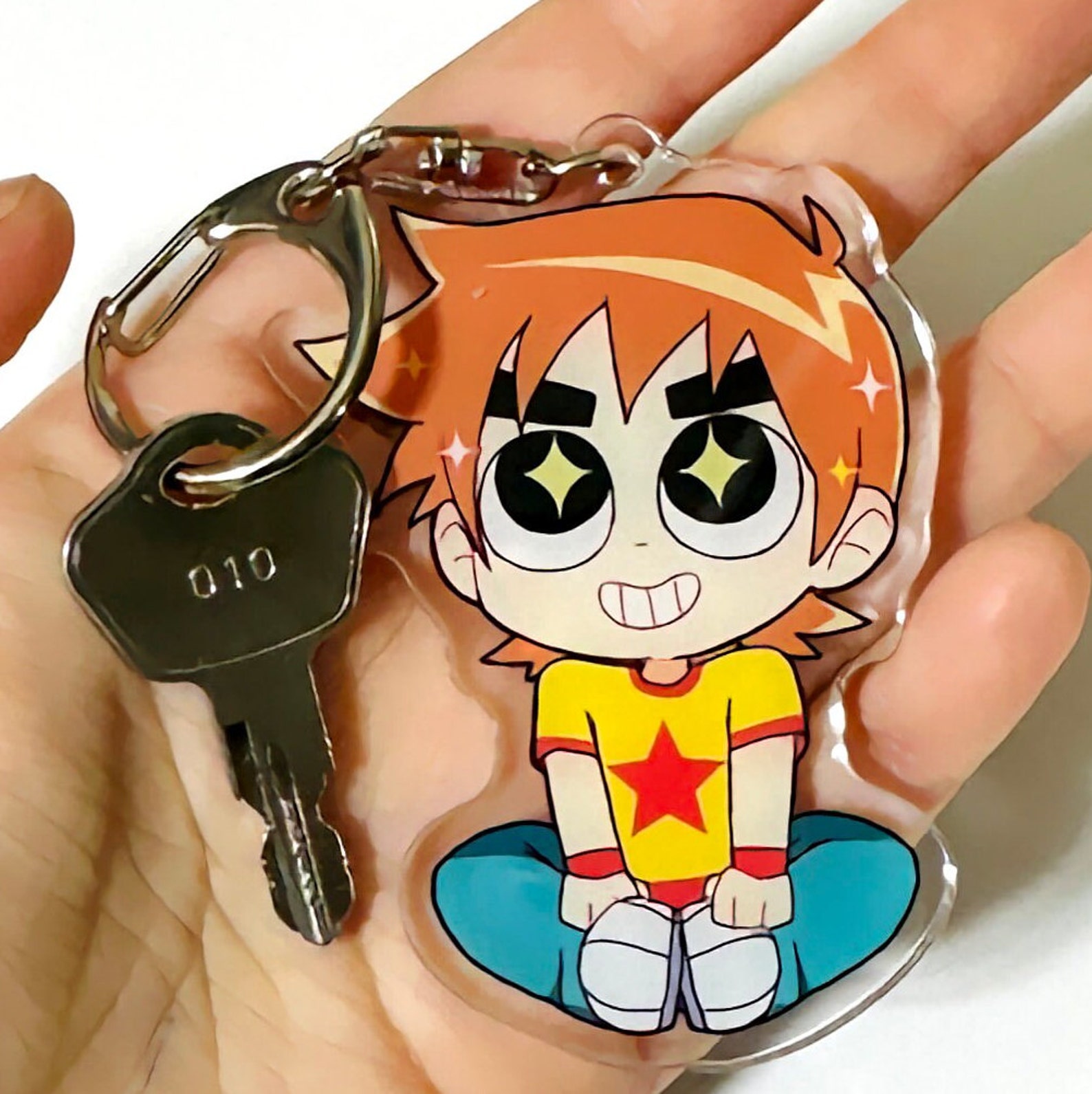 Scott Pilgrim Charms Keychains Ramona Scott Wallace Todd - Etsy