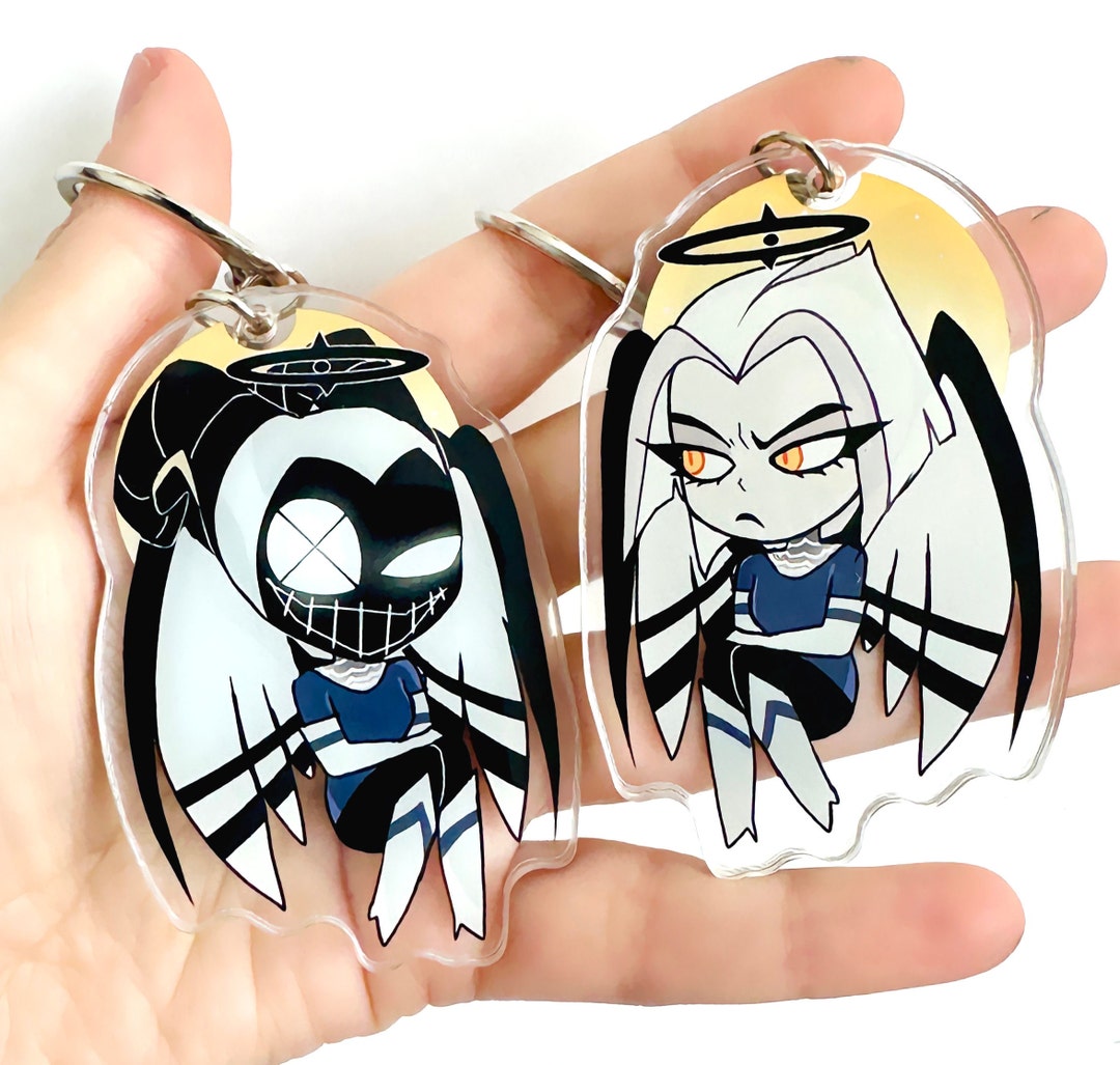 Lute - Hazbin Hotel Keychain - Cute Chibi Lute Charm - Etsy