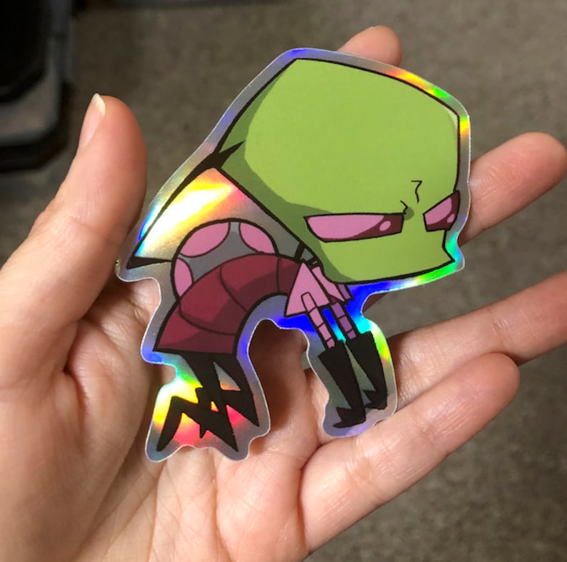 Invader Zim Sticker - GIR, Zim Stickers - Etsy