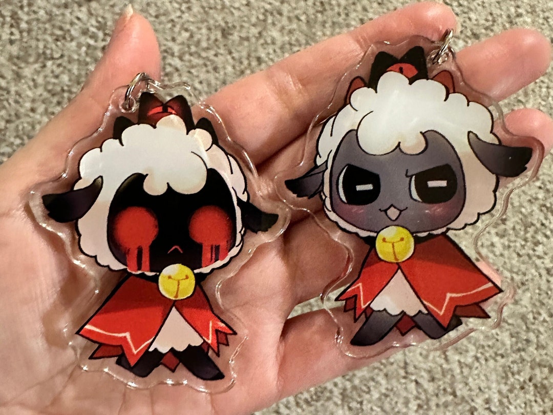 Cult of the Lamb Keychain - Etsy