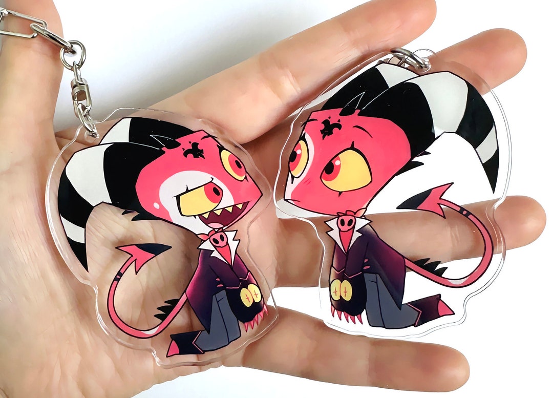 Blitz Helluva Boss Keychains - Cute Chibi Blitz - Etsy
